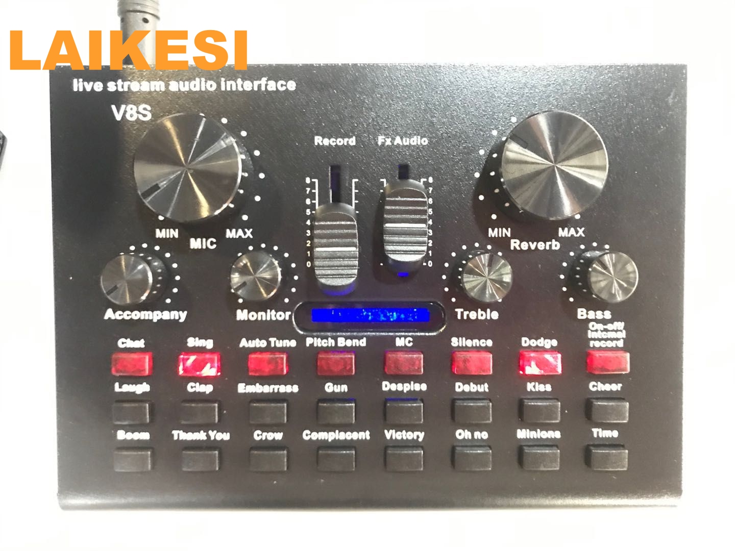 New design V8s Youtuber studio mobile live sound card - Buy dante ...
